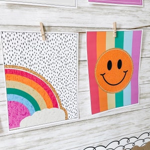 Groovy & Bright Classroom Decor | Classroom Posters - Etsy