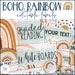 Boho Rainbow Editable Labels - Etsy