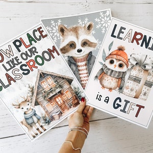 Winter Classroom Decor | Winter Door Decor | Winter Bulletin Board ...