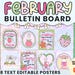 Valentine's Day Bulletin Board | Editable Classroom Posters for ...