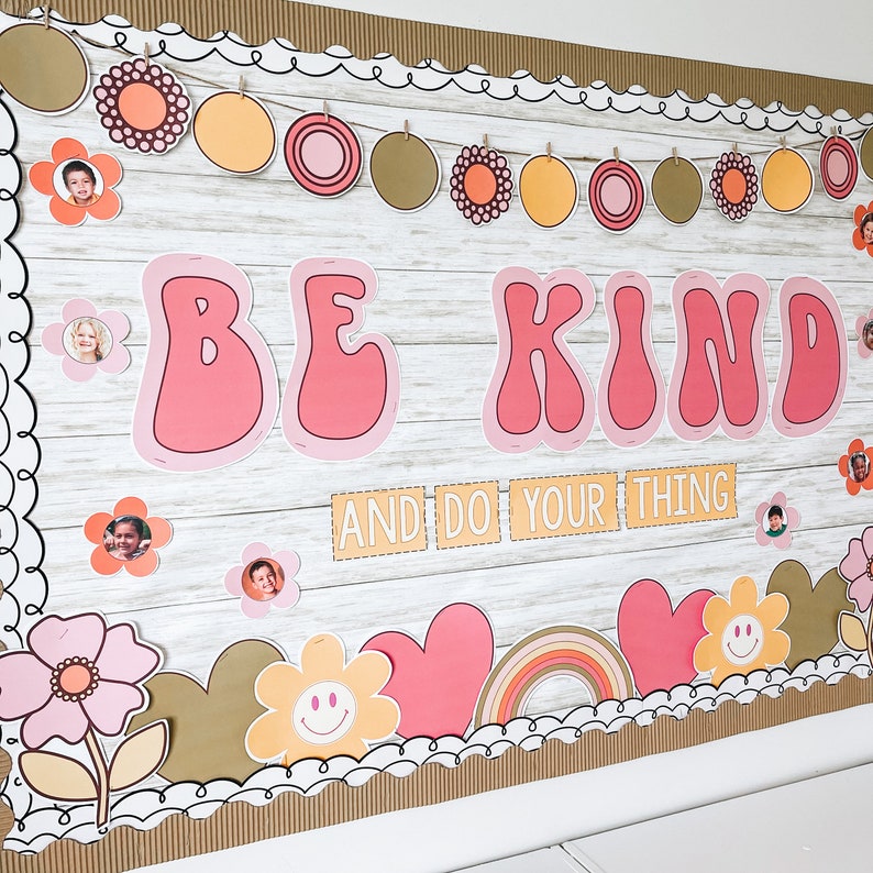 Retro Classroom Decor Bulletin Board Display - Etsy