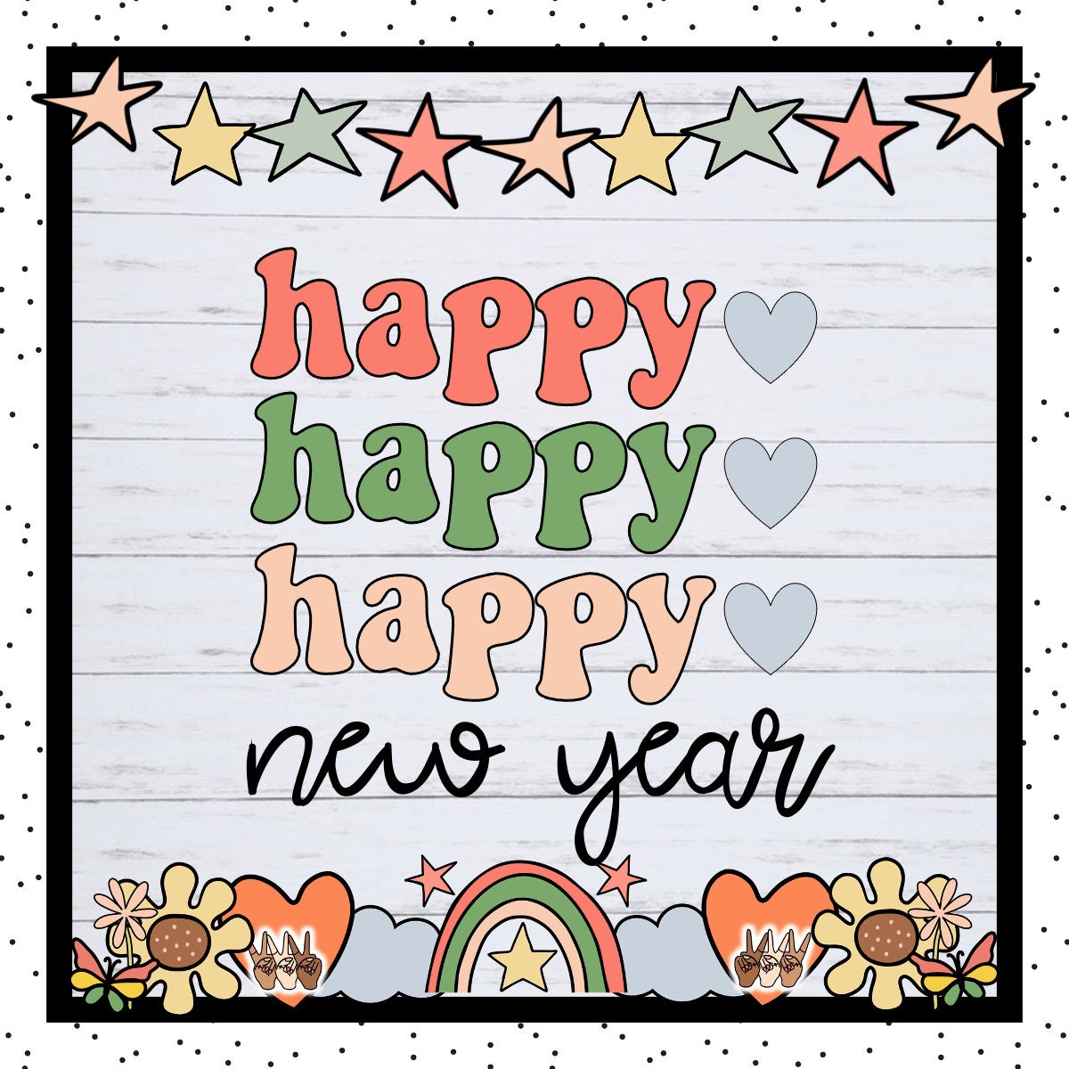 New Years Bulletin Board | Bulletin Board With Students' Photos | New ...