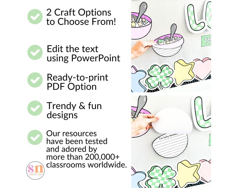 March Bulletin Boards | St. Patrick's Day Bulletin Board | Shamrock ...