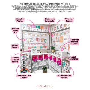 Stoney Clover Lane Inspired - Varsity Patch Letter Classroom Decor ...