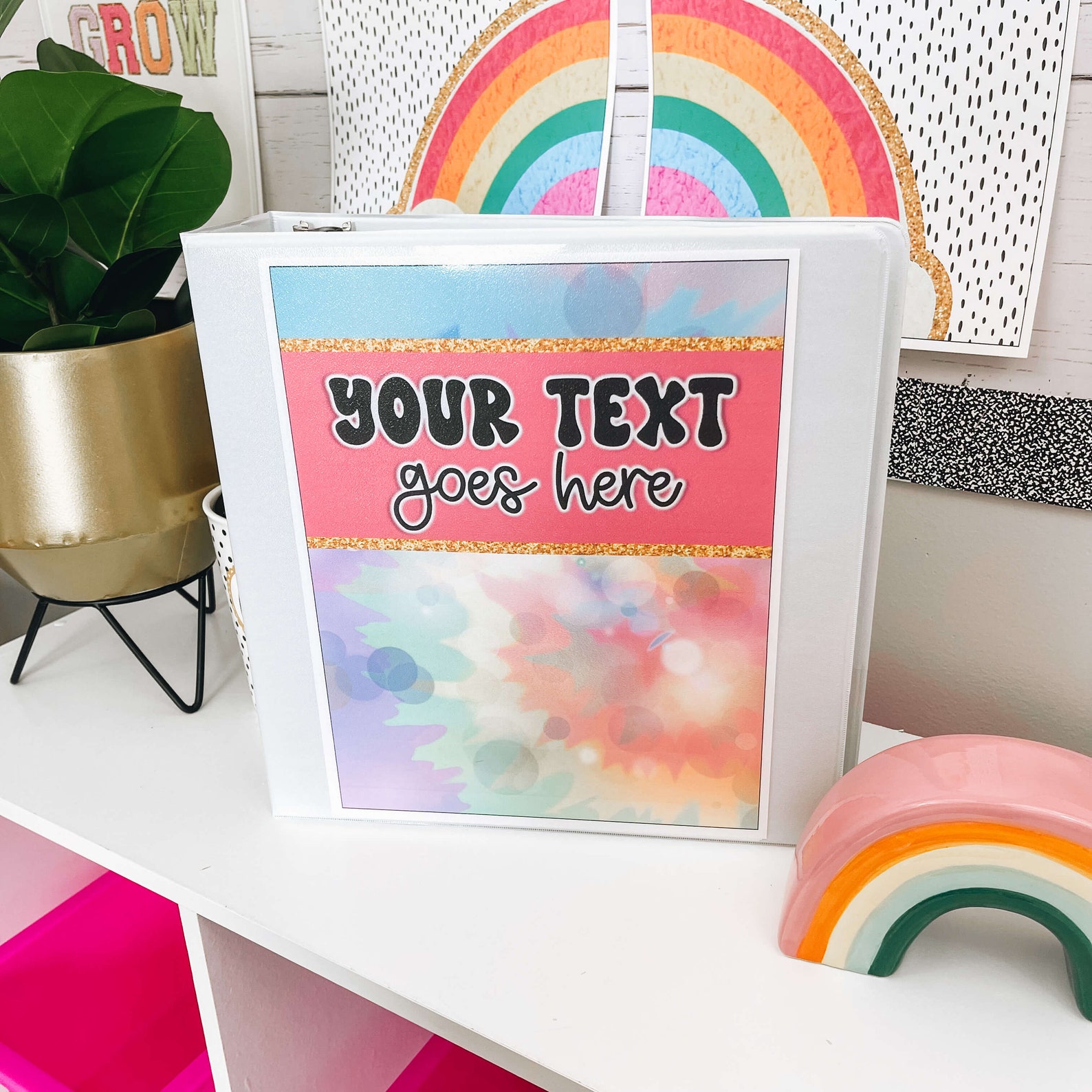 Groovy Classroom Decor Binder Covers - Etsy