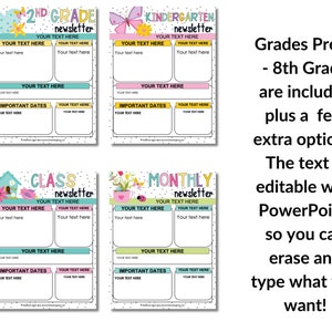 Spring Newsletters | April Newsletter | Spring Newsletter Editable ...