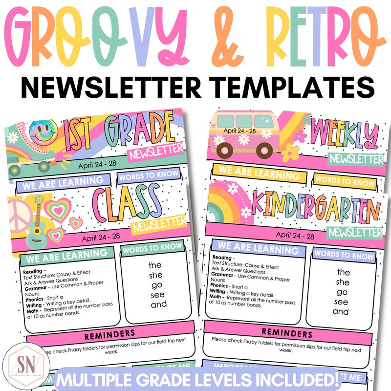 Newsletter Template - Etsy