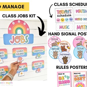 Bright Classroom Decor Bundle | Retro Classroom Decor | Groovy ...