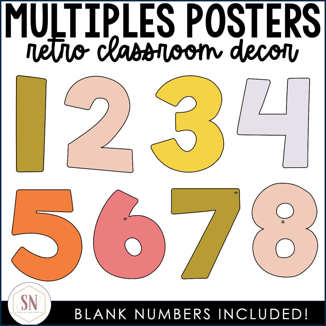Retro Classroom Decor Multiples Posters - Etsy