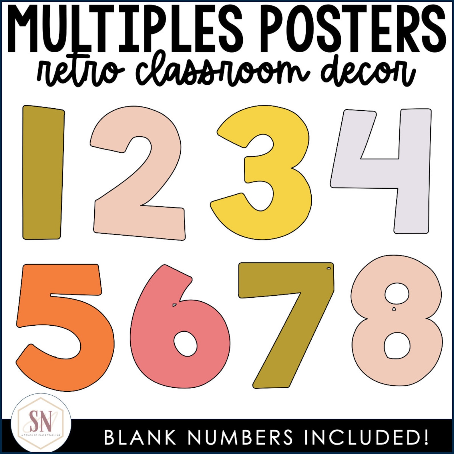 Retro Classroom Decor Multiples Posters - Etsy