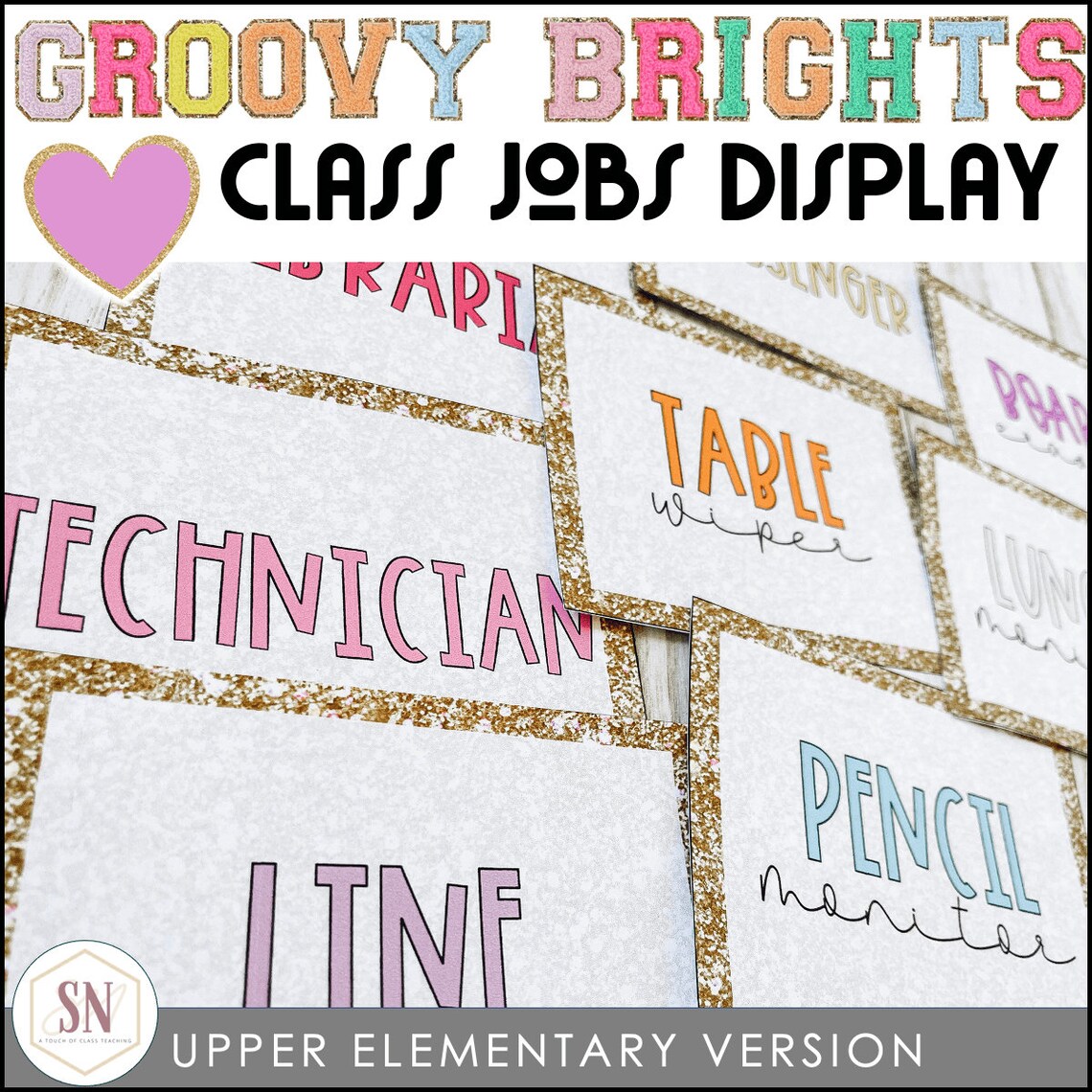 Groovy Classroom Decor Class Jobs - Etsy