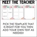 Groovy Classroom Decor | Meet the Teacher Templates - Etsy