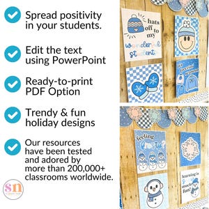 Winter Bulletin Board | Editable | Winter Posters | January Bulletin ...