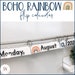 Boho Rainbow Flip Calendar - Etsy