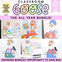 Silly Goose Bundle - Classroom Management - Class Mascot - Magnetic ...