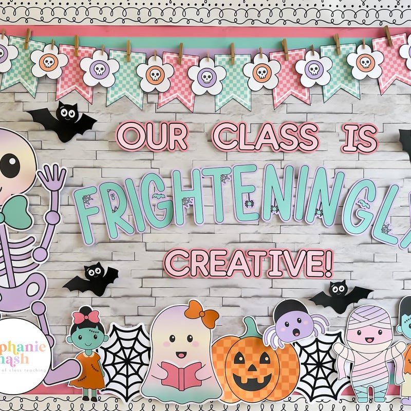 Halloween bulletin board door decorations - Etsy.de