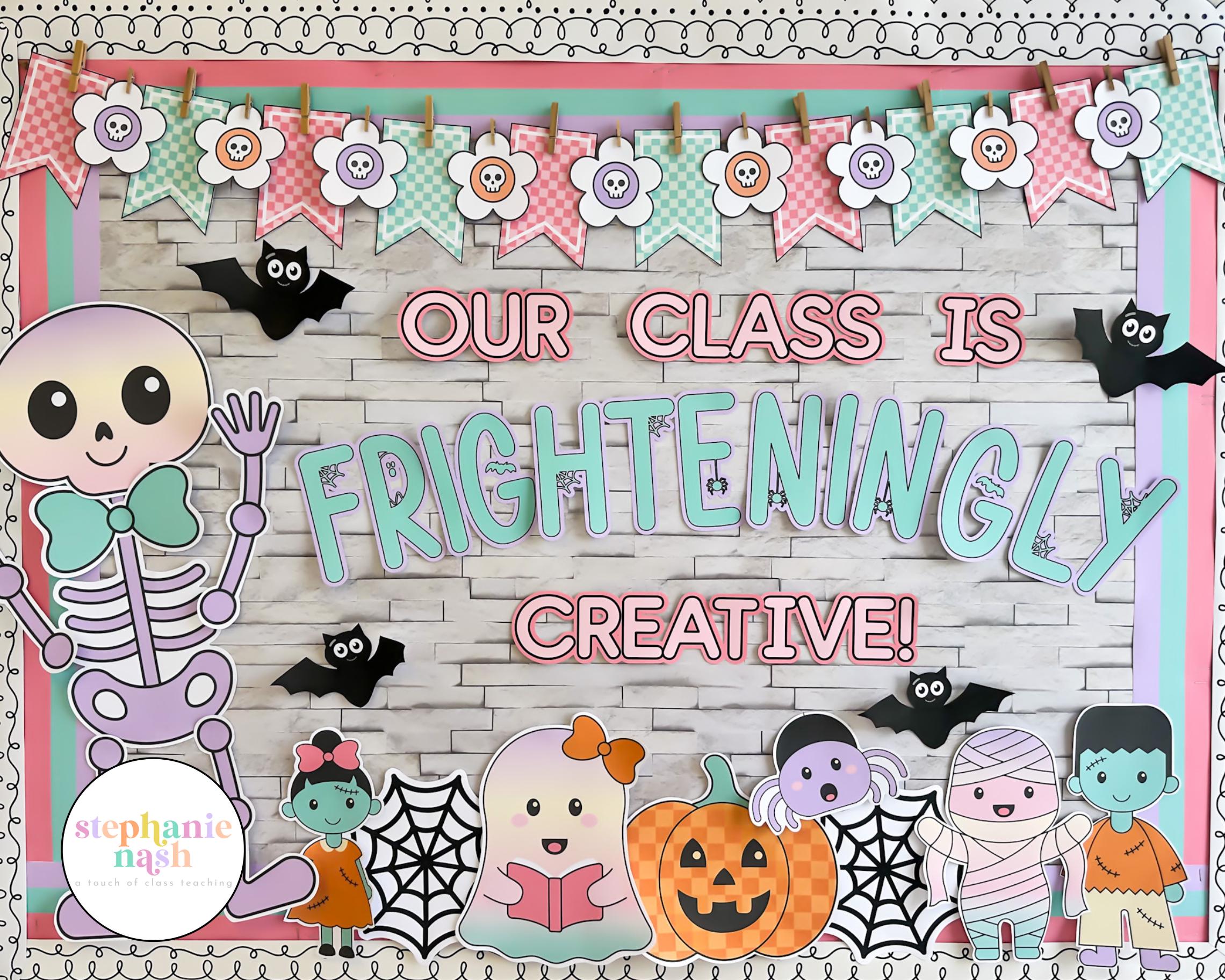 Halloween Bulletin Board | Halloween Classroom Decor | Halloween ...