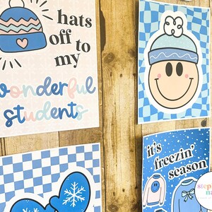 Winter Bulletin Board | Editable | Winter Posters | January Bulletin ...