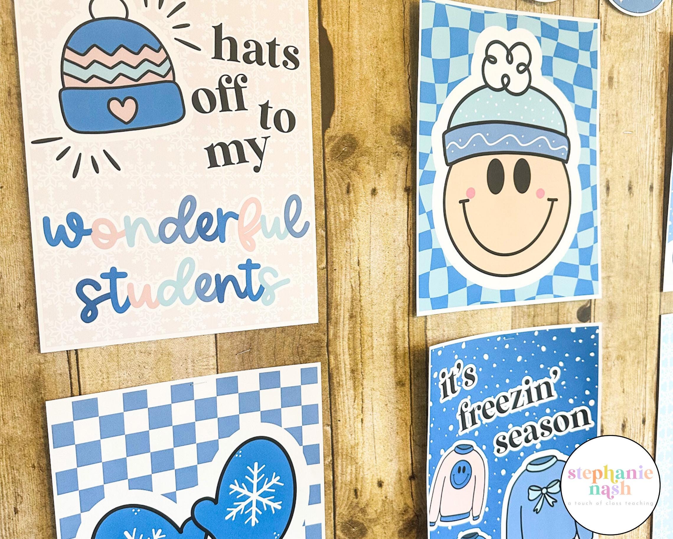 Winter Bulletin Board | Editable | Winter Posters | January Bulletin ...