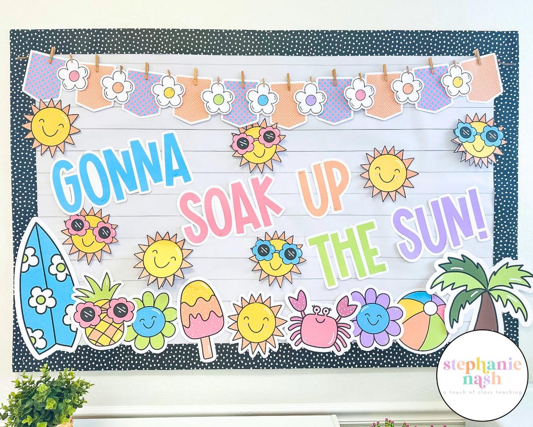 End of the Year Bulletin Board | May Bulletin | End of the Year Craft ...