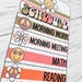 Retro Classroom Decor Classroom Schedule - Etsy