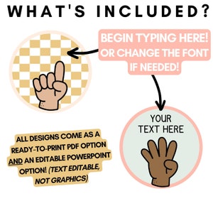 Calm Pastel Classroom Decor | Multicultural Hand Signal Posters ...