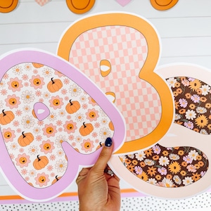 Bulletin Board Letters Fall Classroom Decor Fall Bulletin - Etsy