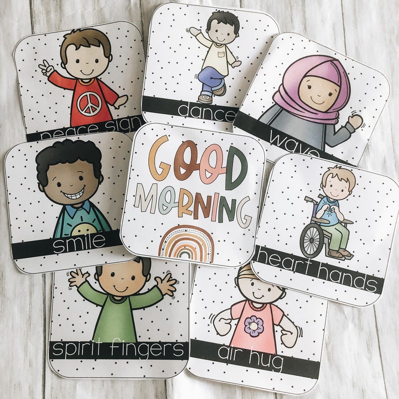 Boho Rainbow Morning Greeting Posters | Etsy