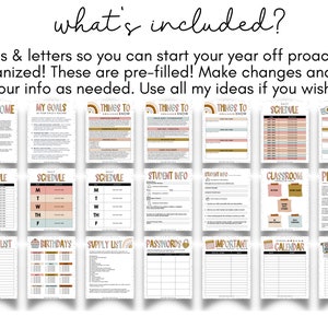 Boho Rainbow Back to School Open House Survival Kit! | Boho Rainbow ...