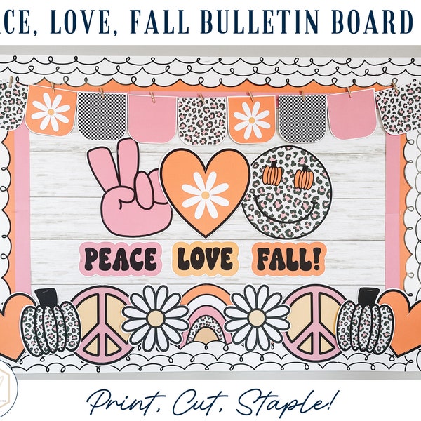Fall Bulletin Board - Etsy