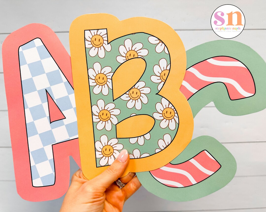 Bulletin Board Letters | Retro Bulletin Board Letters | Bulletin Board ...