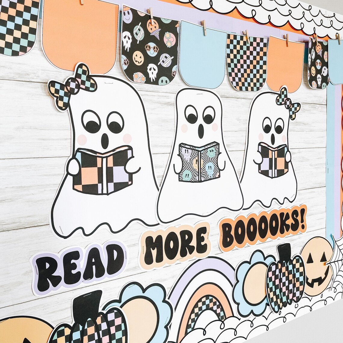 Halloween Bulletin Board Kit October Bulletin Board Kit - Etsy