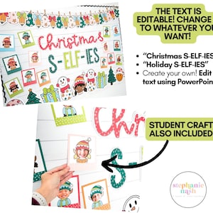 Christmas Bulletin Board | December Bulletin Board With Student Photos ...