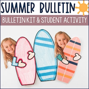 Summer | End of the Year Bulletin Board Kit - Etsy