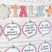 Groovy Classroom Decor Math Talk Bulletin Board Student Cards - Etsy