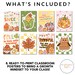 Thanksgiving Bulletin Board Posters | Editable | Classroom Posters ...
