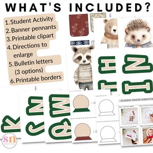 Winter Bulletin Board | January Bulletin Board With Student Photos ...