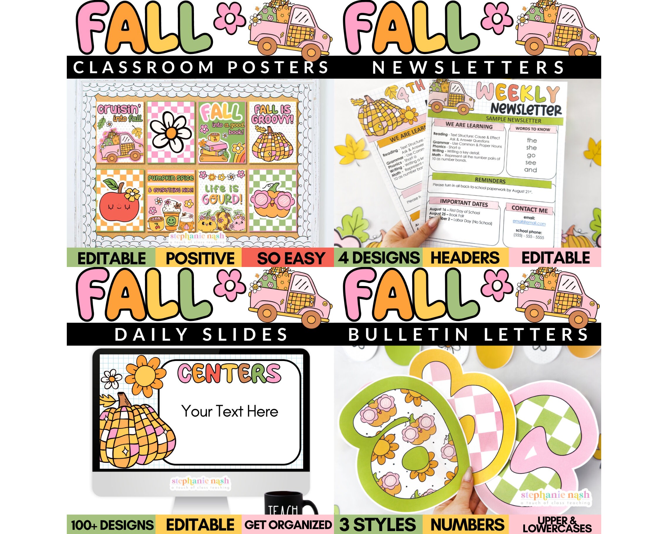 Fall Classroom Decor | Fall Classroom Essentials Bundle | Fall ...