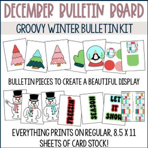Winter Bulletin Board | Snowman Bulletin Board | Bulletin Board Ideas ...