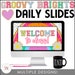 Groovy Classroom Decor Slides Template - Etsy