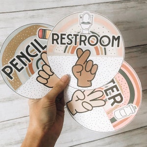 Boho Rainbow Hand Signal Posters - Etsy