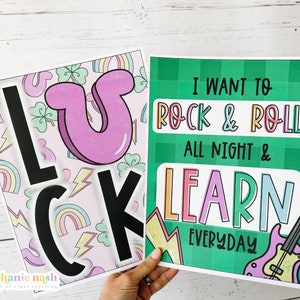 March Bulletin Board | Editable | St. Patrick's Day Bulletin Board ...