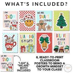 Christmas Bulletin Board | Editable | Classroom Posters | Holiday ...