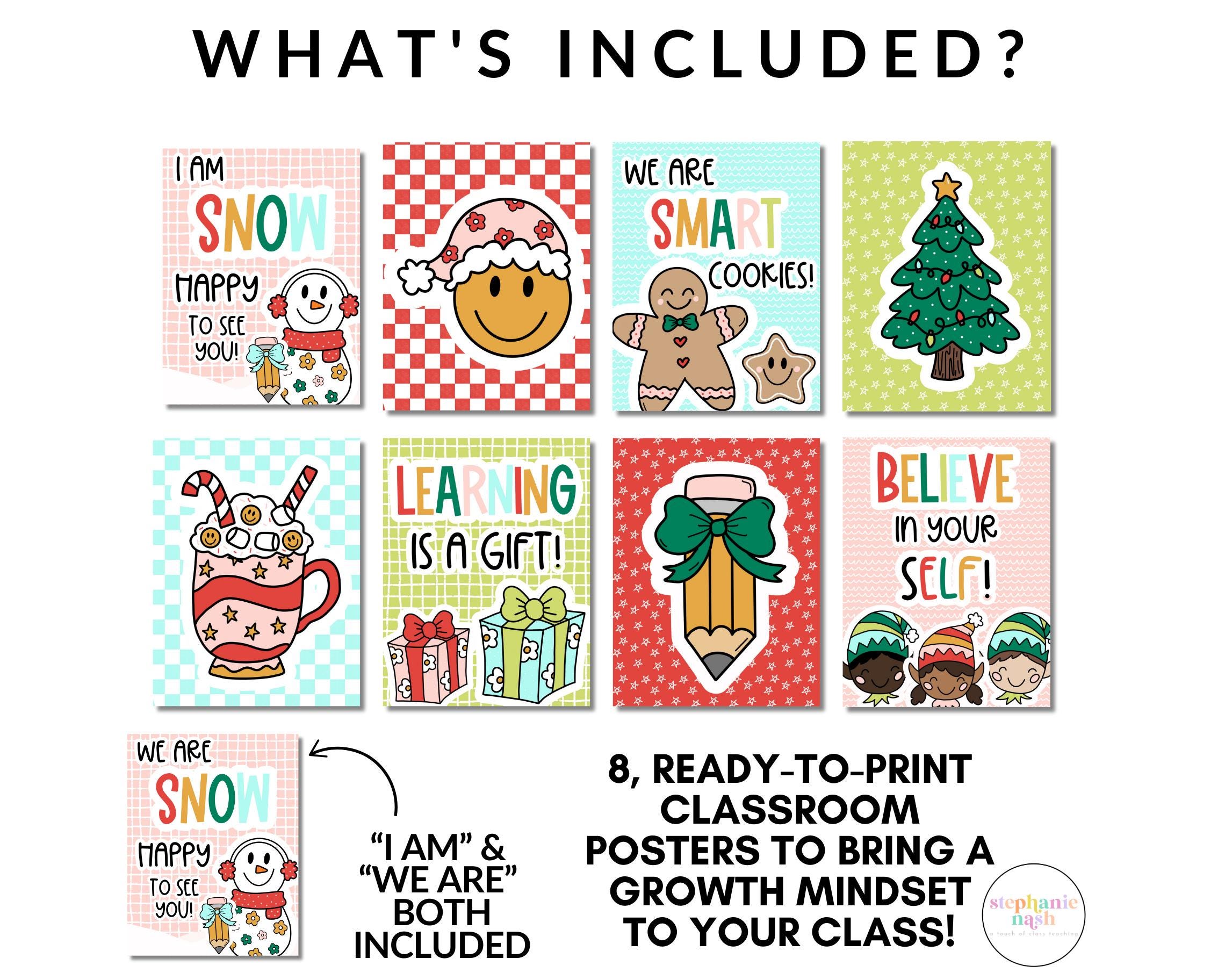 Christmas Bulletin Board | Editable | Classroom Posters | Holiday ...