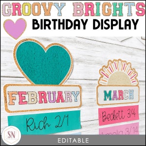 Birthday Bulletin Board | Varsity Patch Letters Bulletin Board ...