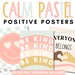 Calm Pastel Classroom Decor | Classroom Posters | Editable | - Etsy