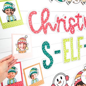 Christmas Bulletin Board | December Bulletin Board With Student Photos ...