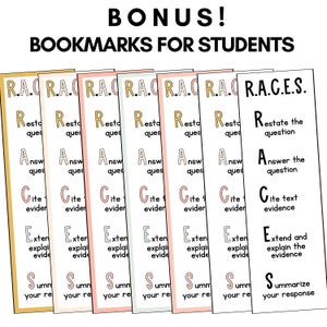 Calm Pastel Classroom Decor | RACES Posters | Editable | *NEW - Etsy