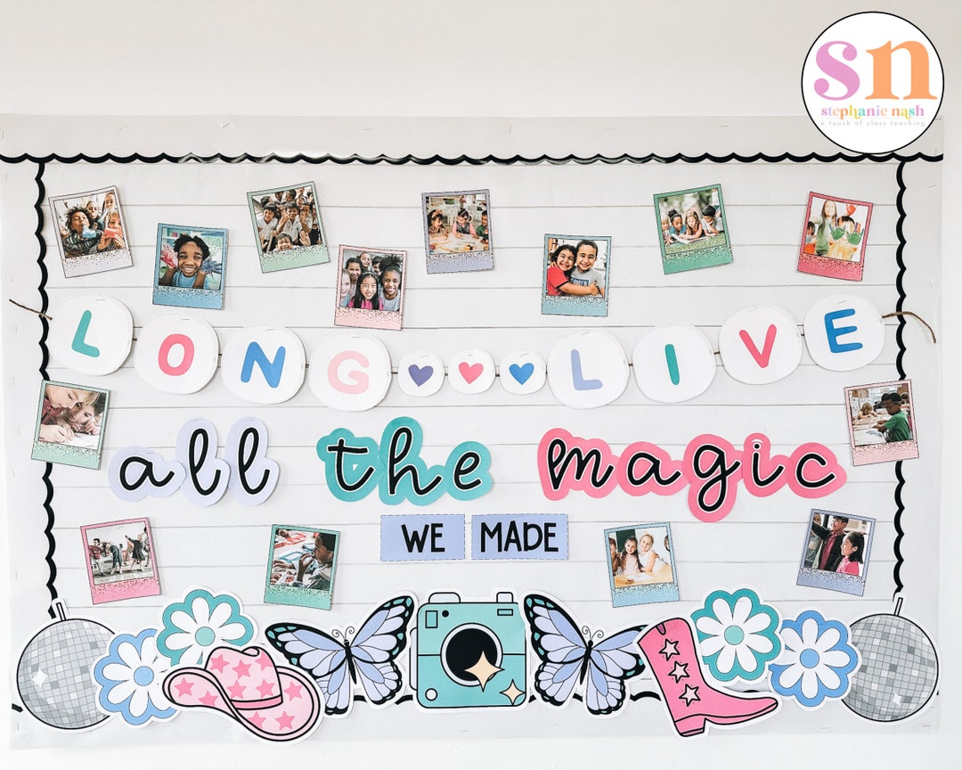 T Swift Inspired End of the Year Bulletin Board | Long Live Bulletin ...