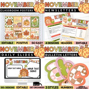 Thanksgiving Classroom Decor | Thanksgiving Door Decor | Bulletin Board ...